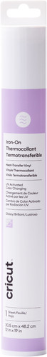 Cricut Color Changing Iron-On (UV-activated) Pastel Violet 30x48cm ...