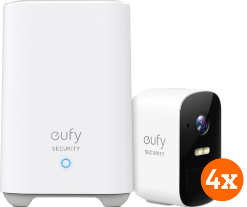Eufy Eufycam 2C 4-pack - Coolblue - Voor 23.59u, morgen in huis