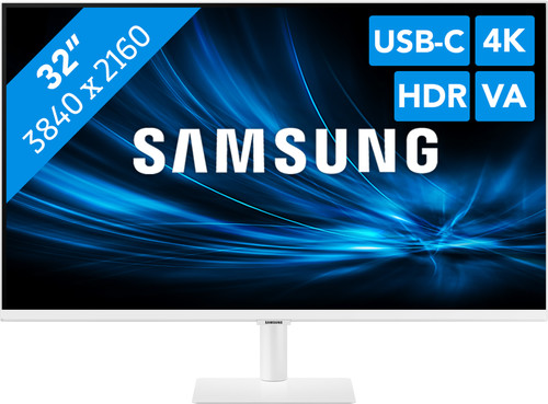 Samsung LS32BM701UPXEN Smart Monitor M7 White - Monitors - Coolblue