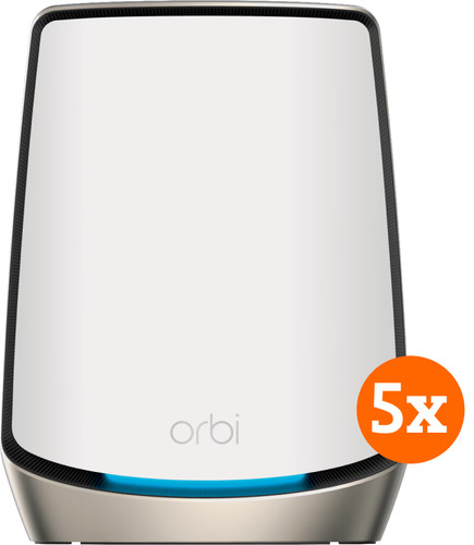 Netgear Orbi RBK863S 5-Pack - Coolblue - Voor 23.59u, morgen in huis