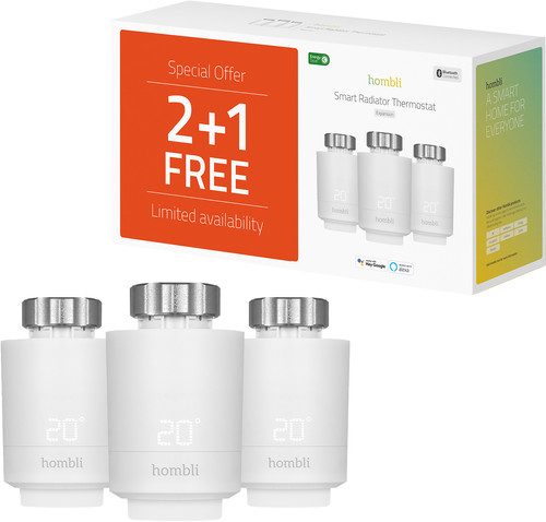 Hombli Smart Thermostat Expansion 3-pack - Coolblue - Before 23:59 ...