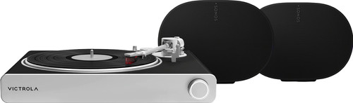 Victrola VPT-3000 Stream Black + Sonos Era 300 Black Duo Pack ...