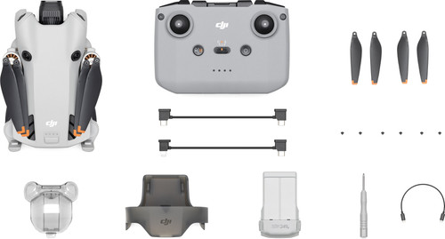 DJI Mini 4 Pro + Remote Controller - Coolblue - Voor 23.59u, morgen in huis