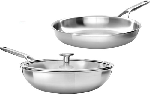 KitchenAid Multiply Frying Pan Set 2-piece - Pans - Coolblue