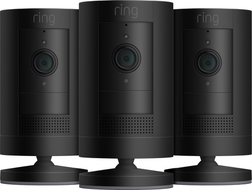 Ring Stick Up Cam Battery - Zwart 3-pack - Coolblue - Voor 23.59u ...