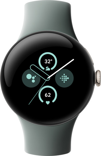Google Pixel Watch 2 Gold/Green - Smartwatches - Coolblue