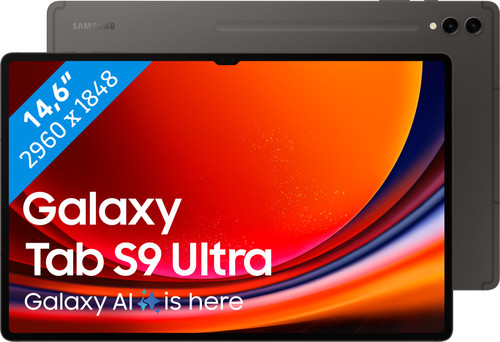 Samsung Galaxy Tab S9 Ultra 14.6 inch 256 GB Wifi Zwart - Coolblue - Voor 23.59u, morgen in huis
