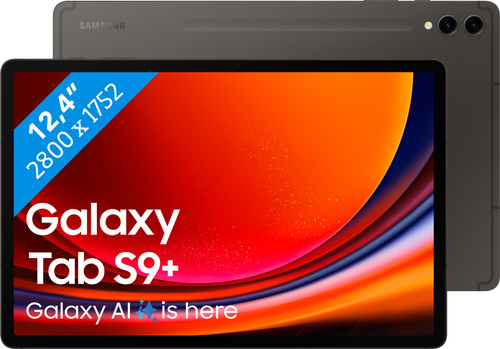 Samsung Galaxy Tab S9 Plus 12 4 Inch 256 Gb Wifi 5g Zwart Tablets Coolblue