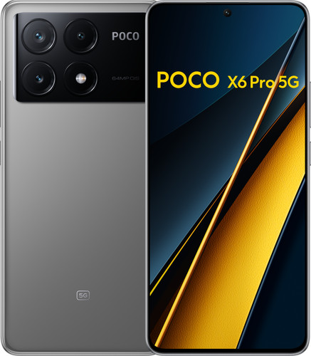 POCO X6 Pro 256GB Grijs 5G - Coolblue - Voor 23.59u, morgen in huis
