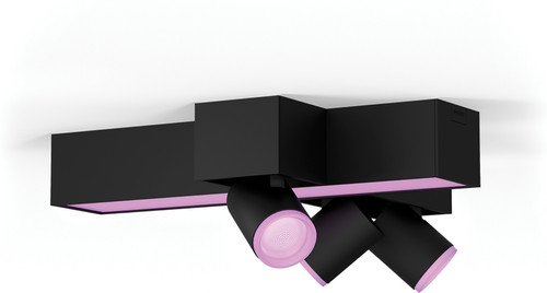 Philips Hue Centris Mounted Spot White and Color 3 Lights Black Cross ...