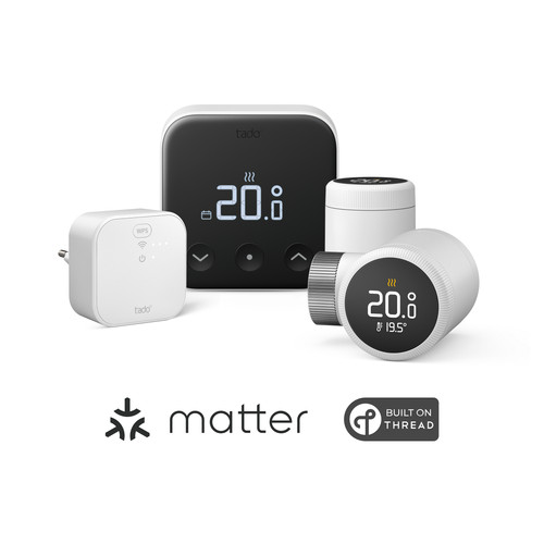 Tado Smart Thermostat X Starter Pack + 2 Radiator Knobs - Coolblue ...