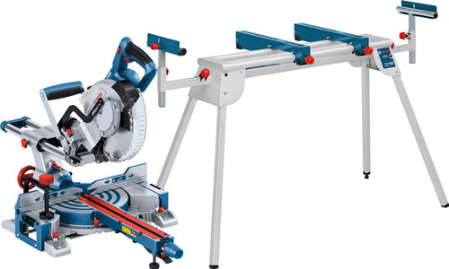 Bosch Professional GCM 18V-216 D (zonder accu) + GTA 2600 Onderstel ...