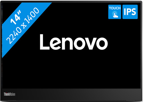 Lenovo ThinkVision M14t Gen2 - Coolblue - Before 23:59, delivered tomorrow