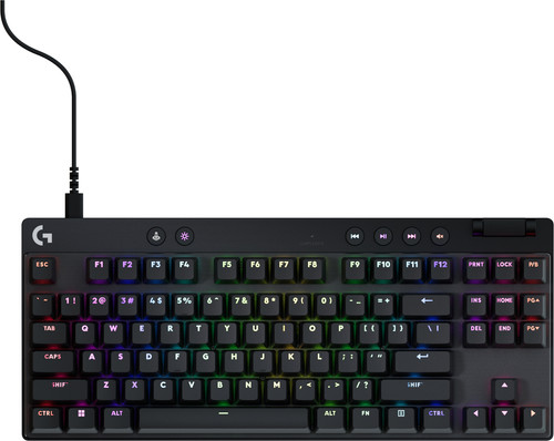 Logitech G Pro X TKL Rapid Gaming Keyboard Black QWERTY - Coolblue ...