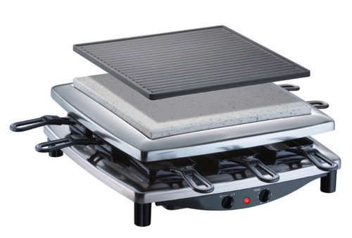 Steba Raclette Grill RC3 Plus Chroom - Coolblue - Voor 23.59u, morgen ...