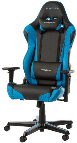 DXRacer RACING Gaming Chair Black/Blue - Coolblue - Before 23:59 ...