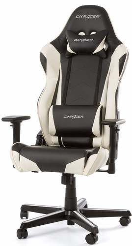 DXRacer RACING Gaming Chair Black/White - Coolblue - Before 23:59 ...