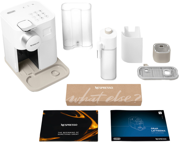 De'Longhi Nespresso Gran Lattissima EN640.W Wit | Coolblue | Cup- en padmachines