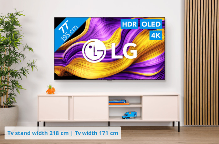 LG 77 inches OLED evo G55 4K (2025) | Coolblue | Televisions