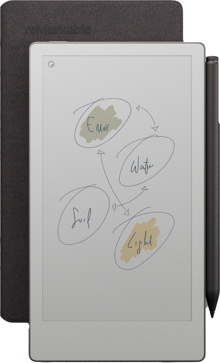 reMarkable Paper Pro Move met Book Case Basalt | Coolblue | Digitale ...