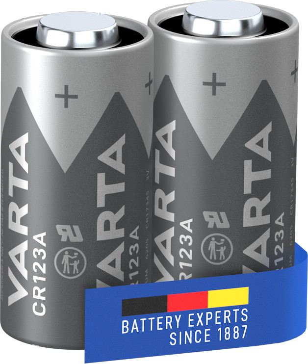Varta Lithium Cylindrical CR123A BLI 2 stuks | Coolblue | Batterijen