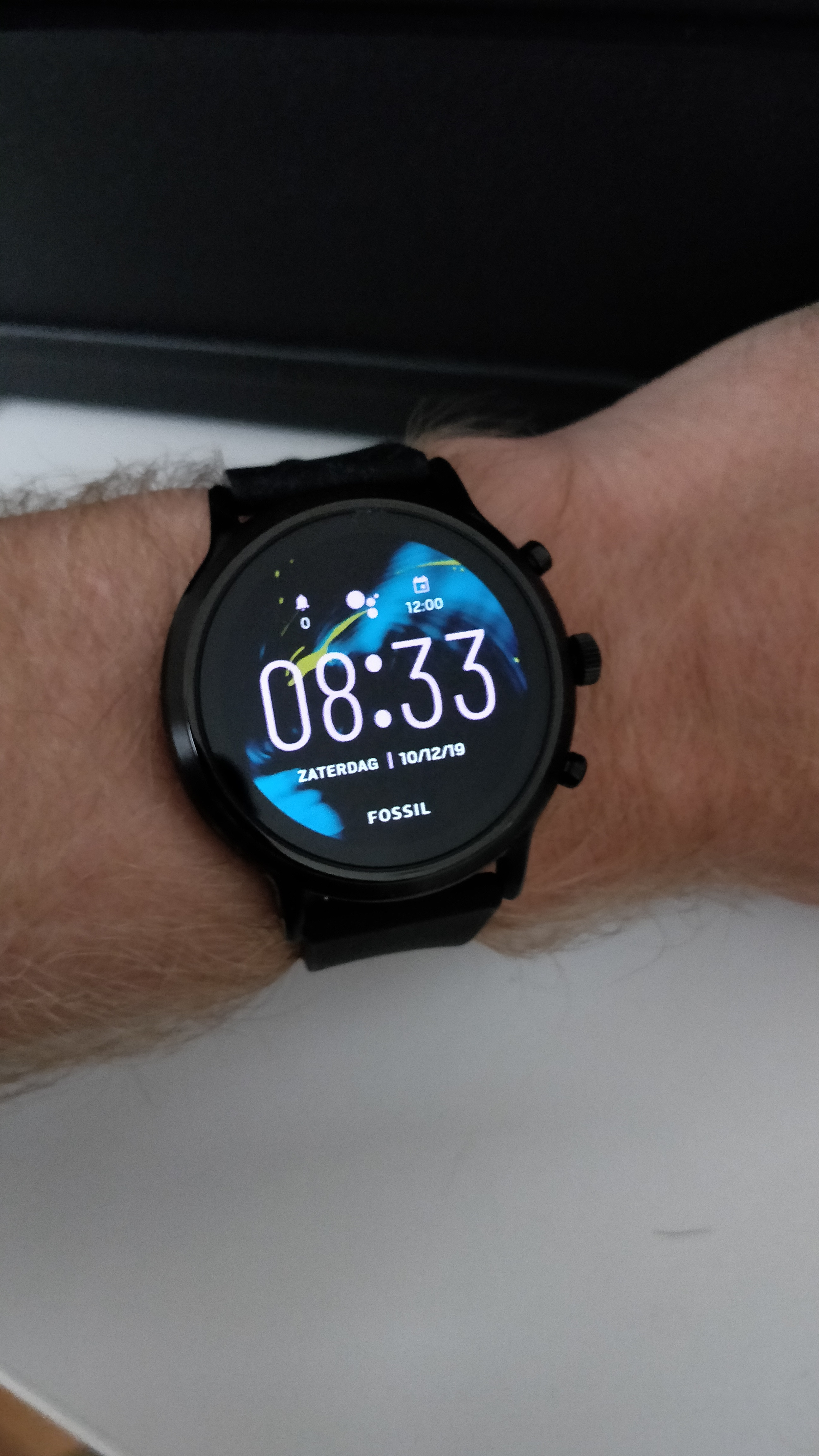 Fossil Carlyle Gen 5 Display FTW4026 Zwart/Bruin - Coolblue - Voor 23 ...