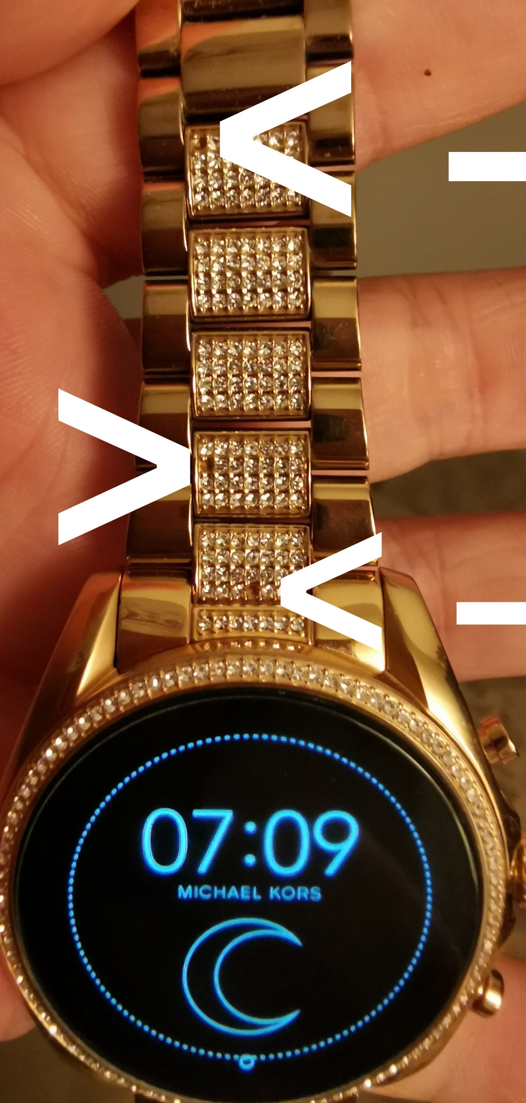 Michael Kors Access Bradshaw Gen 5 MKT5090 - Rosé Goud/Roze - Coolblue ...