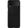 Samsung Galaxy Z Flip 3 Back Cover Leer Zwart - Coolblue - Voor 23.59u ...