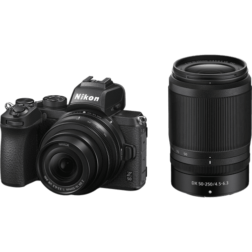 Nikon Z50 + FTZ Adapter Kit - Coolblue - Voor 23.59u, morgen in huis