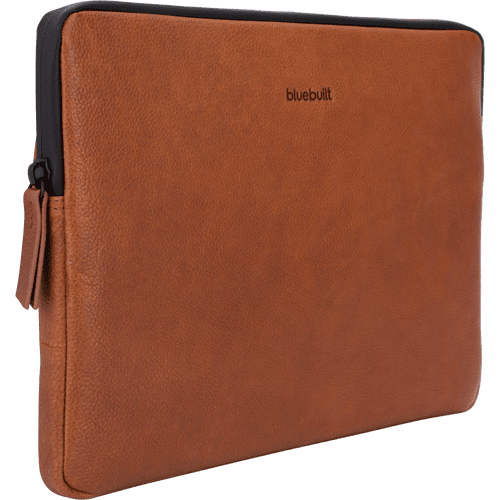 BlueBuilt 13-inch Laptop Cover Width 30 - 31cm Leather Brown - Coolblue ...