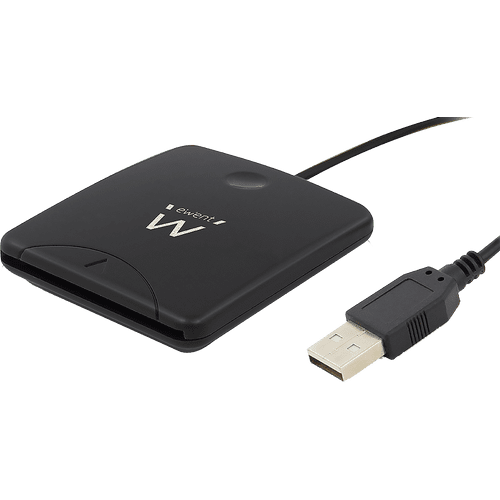 Ewent Externe USB-C Smartcard eID Kaartlezer - Coolblue - Voor 23.59u ...
