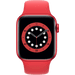 Apple Watch Series 6 40mm RED Aluminium RED Sportband - Coolblue ...
