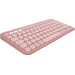 Logitech Pebble Keyboard 2 - K380s Rose Qwerty - Coolblue - Voor 23.59u ...