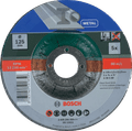 Bosch Grinding Disc Metal 125mm 5 units | Coolblue | Grinding discs